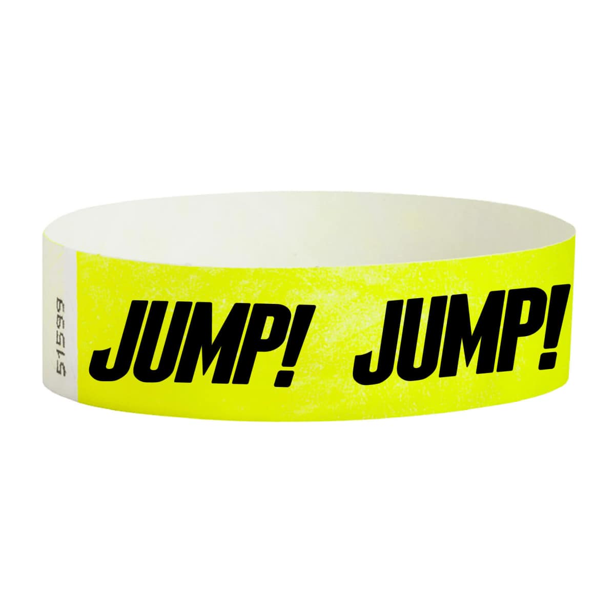 Neon Yellow Tyvek Wristband - Promotex